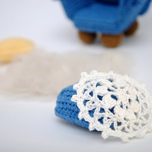 Crochet PATTERN Miniature Armchair, Pillow, Candle, Doily and Rug ...