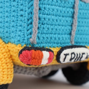 Crochet Pattern Truck - Crochet Automobile - Pattern Auto - Crochet ...