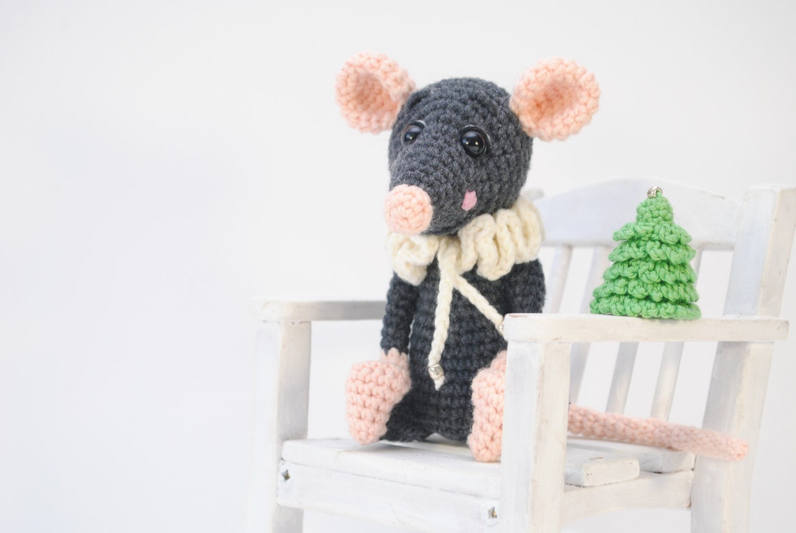 Crochet PATTERN Rat Amigurumi Rat PDF Pattern Crocheted - Etsy