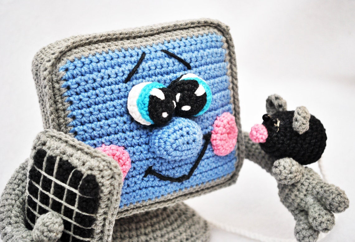 Crochet PATTERN Computer Amigurumi Computer Crocheted | Etsy