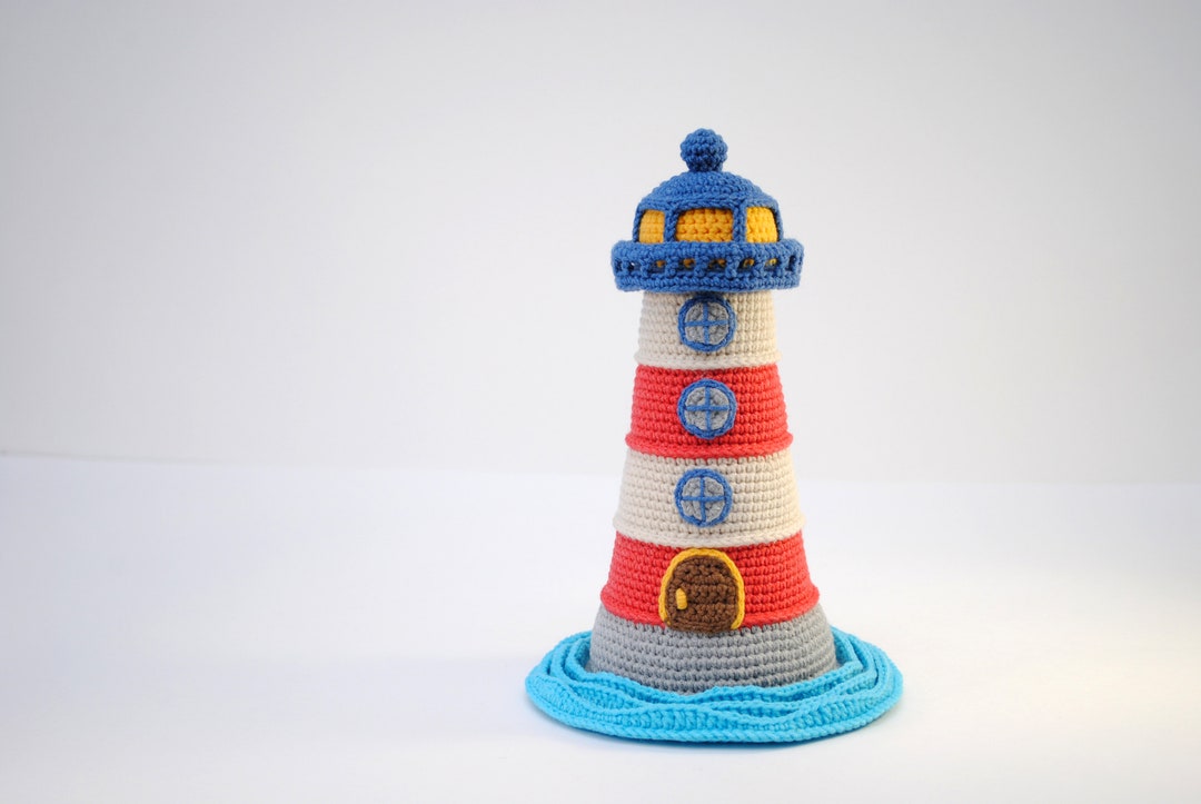 Crochet PATTERN Lighthouse - Crochet Lighthouse - Pdf Pattern ...