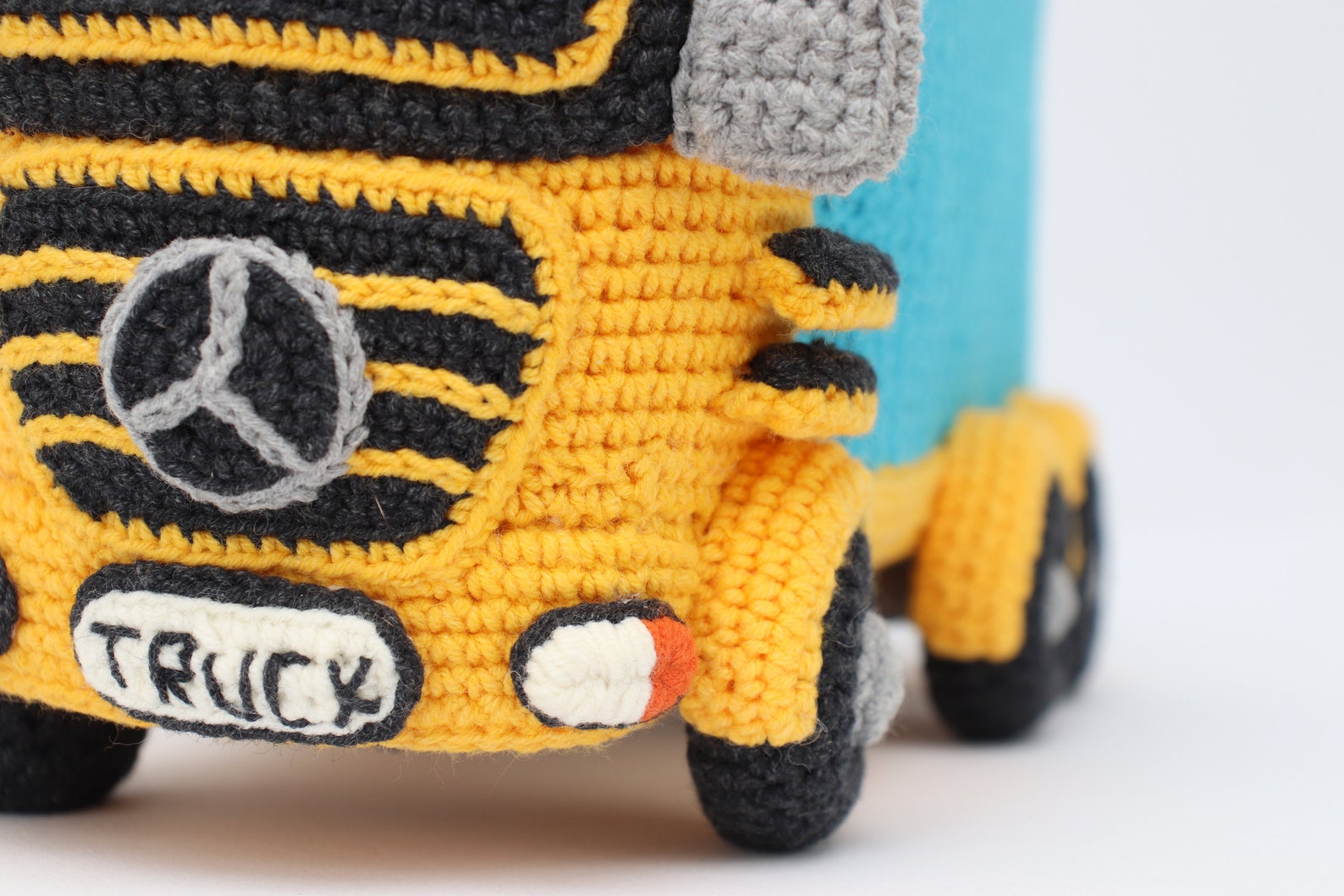 Crochet Pattern Truck - Crochet Automobile - Pattern Auto - Crochet ...
