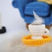 Crochet PATTERN Miniature Armchair, Pillow, Candle, Doily and Rug ...