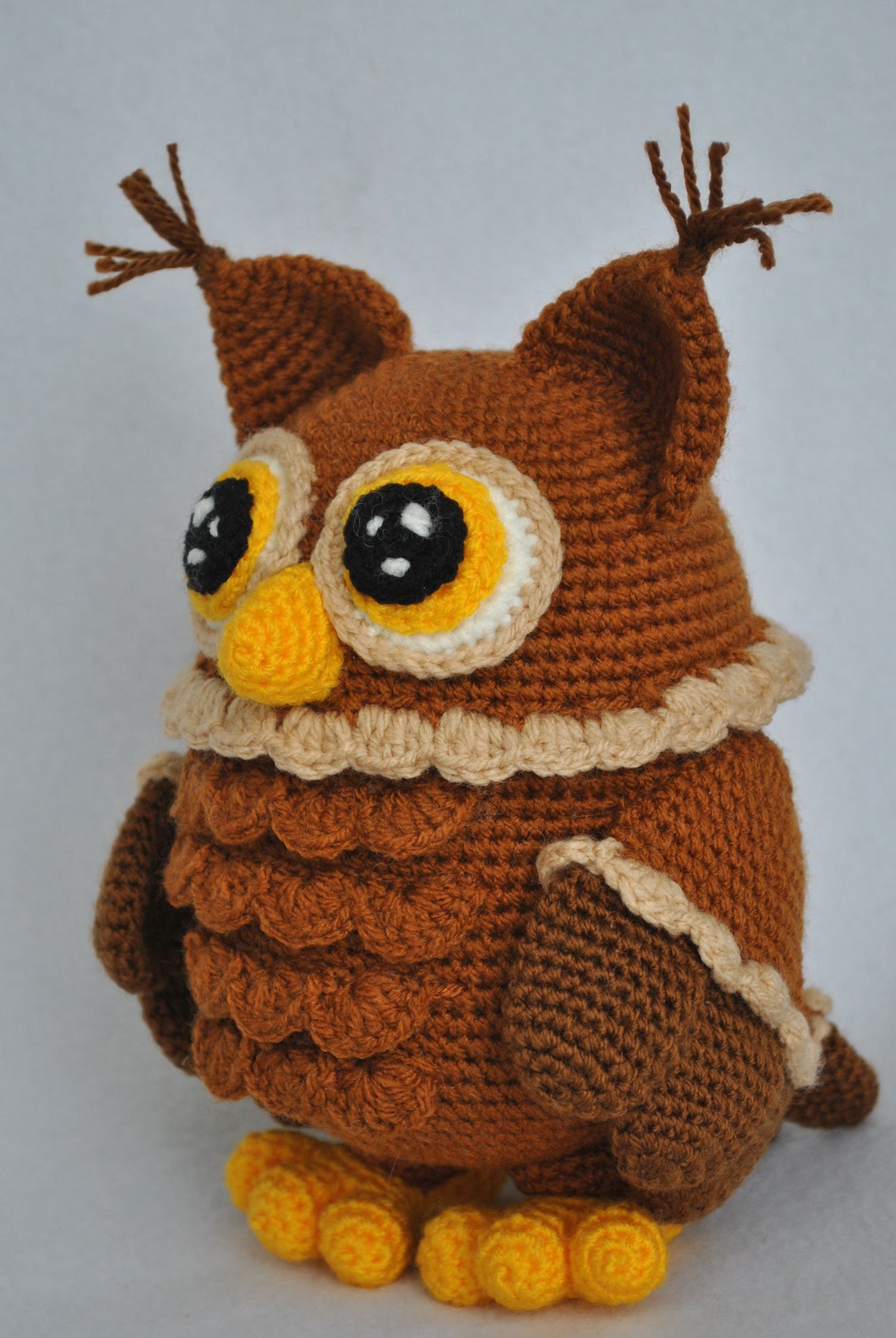 Crochet PATTERN Owl Bird Owl Pdf Pattern Crocheted Owl - Etsy