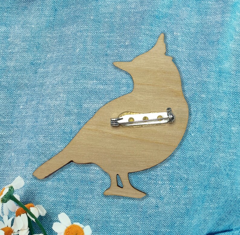 Lark Contra Dancing Pin, Name Tag, Laser Cut Wood, Personalize - Etsy