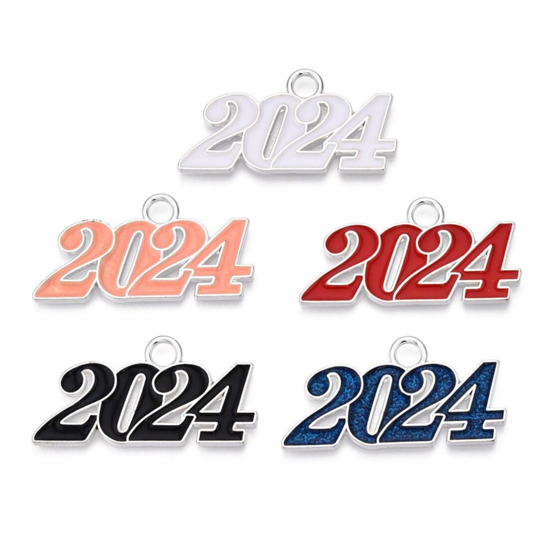 2024 Charms, 2024 Party Charms, 2024 Graduation Charms, Class of 2024 ...