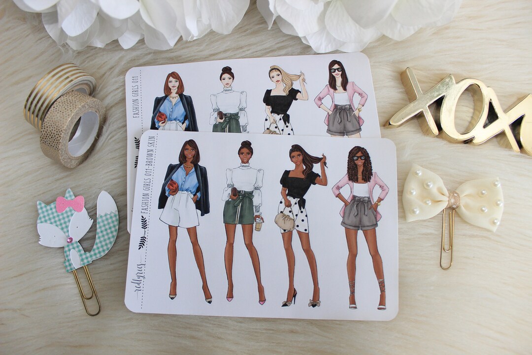 Fashion Girls 011, CHOOSE YOUR OPTION, Fashion Girls - Etsy