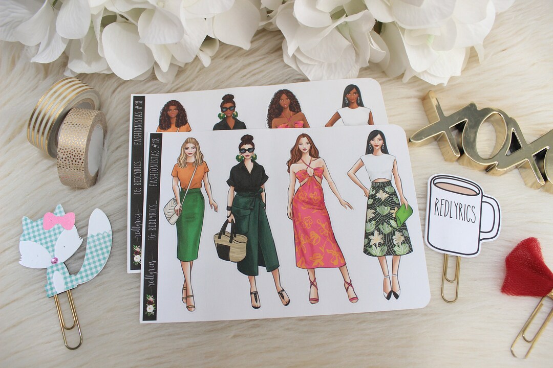 Fashionistas #18, CHOOSE YOUR OPTION, Fashion Girls - Etsy