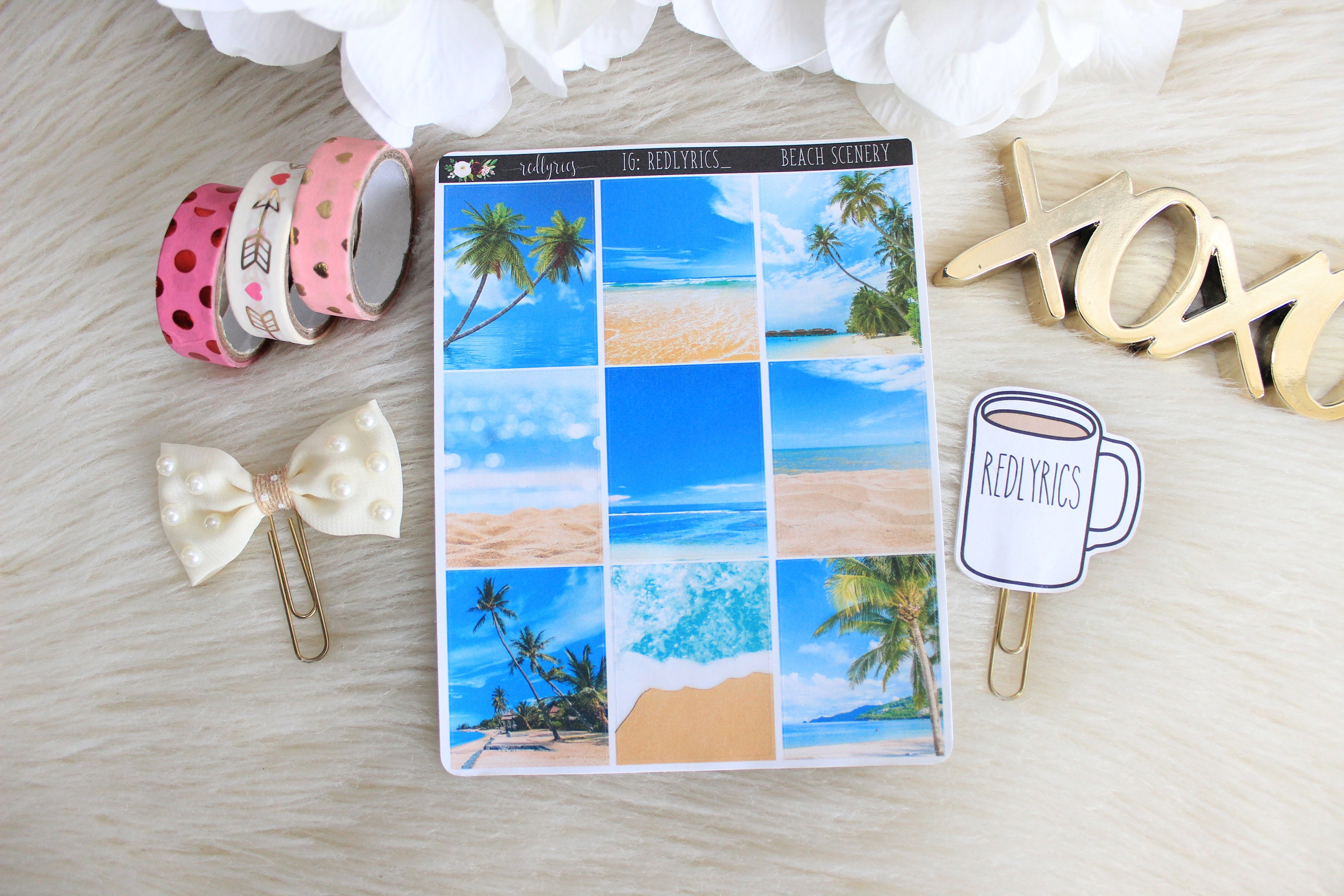 Beach Scenery Full Boxes ECLP Boxes Floral Boxes - Etsy