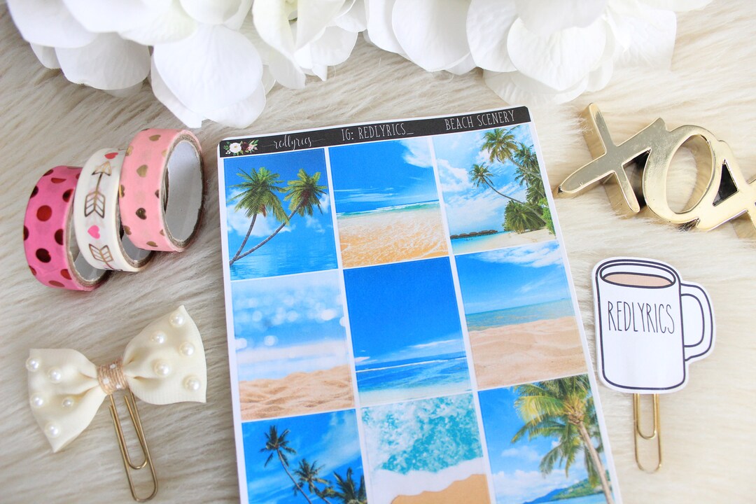 Beach Scenery Full Boxes, ECLP Boxes, Floral Boxes - Etsy