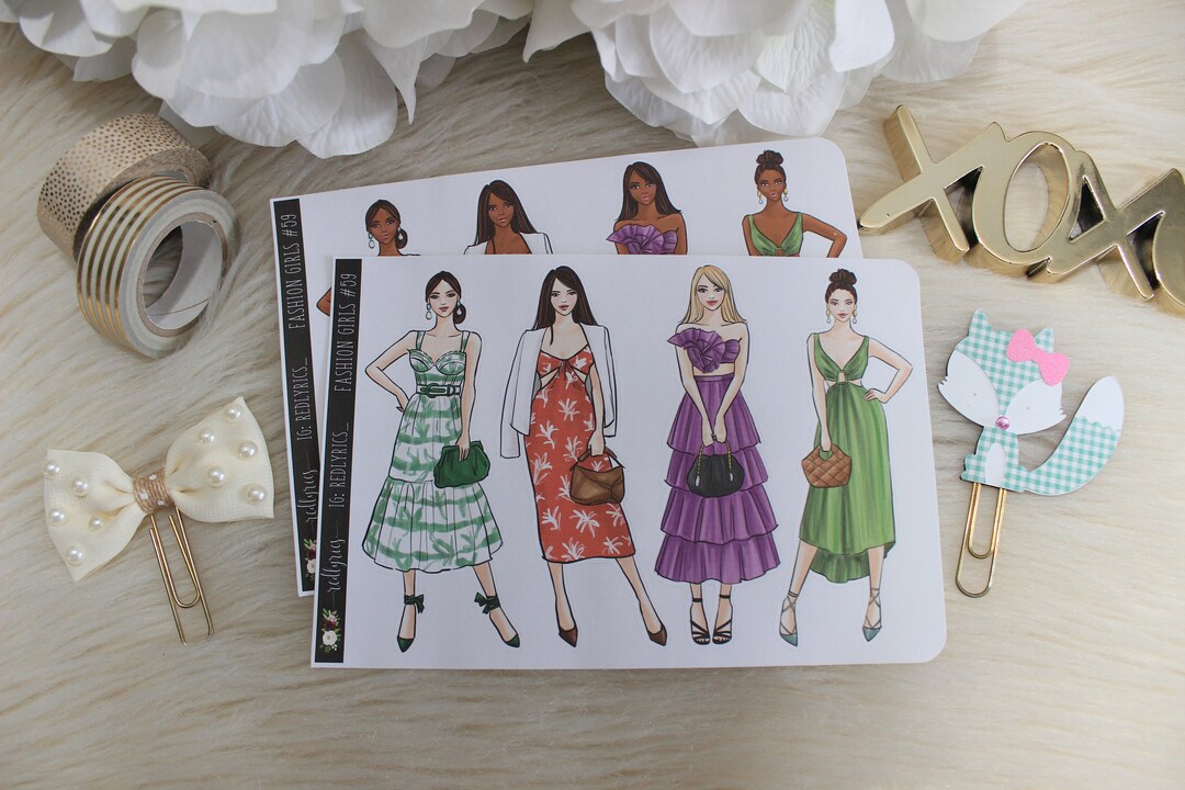 Fashion Girls #59 , CHOOSE YOUR OPTION, Fashion Girls - Etsy