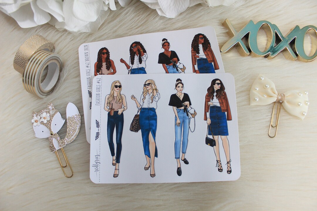 Fashion Girls #42, CHOOSE YOUR OPTION, Fashion Girls - Etsy