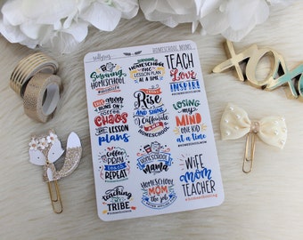 Homeschool Planner Stickers - Etsy