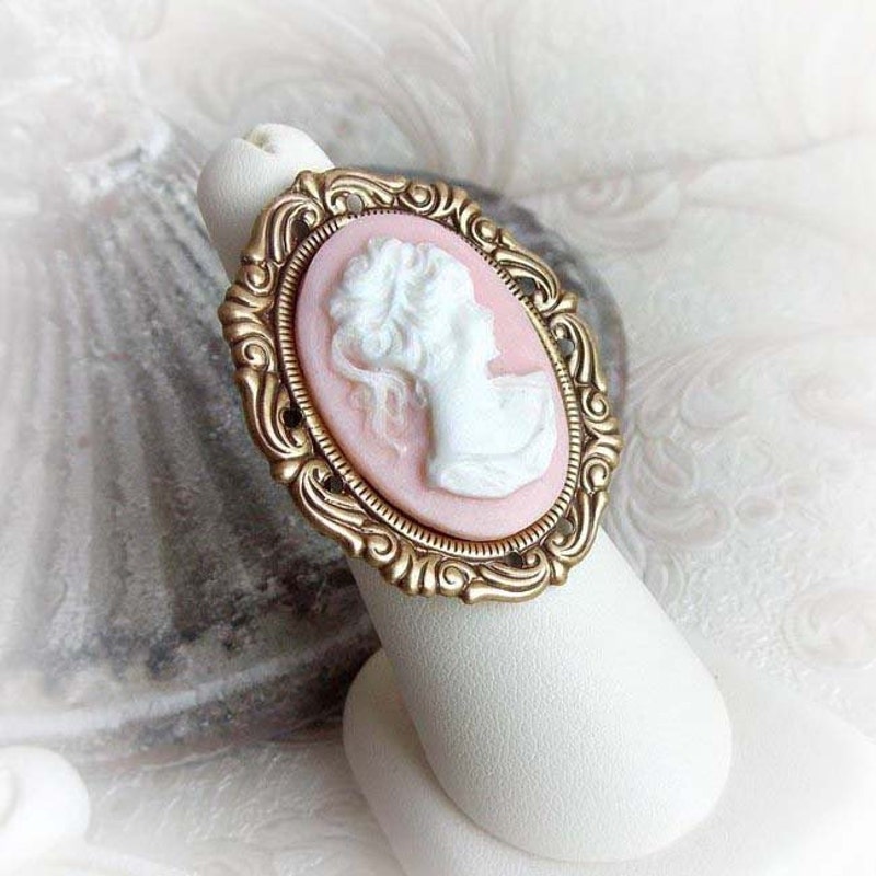 Ivory Cameo - Etsy