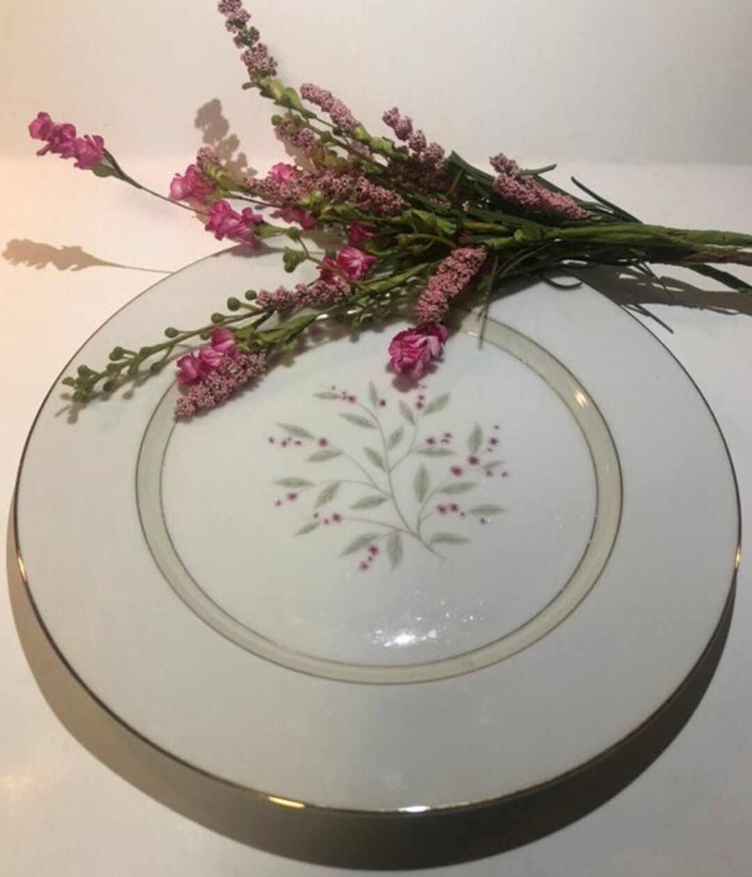 Mikado China Dinner Plate | Debutante Pattern | Occupied Japan - Etsy
