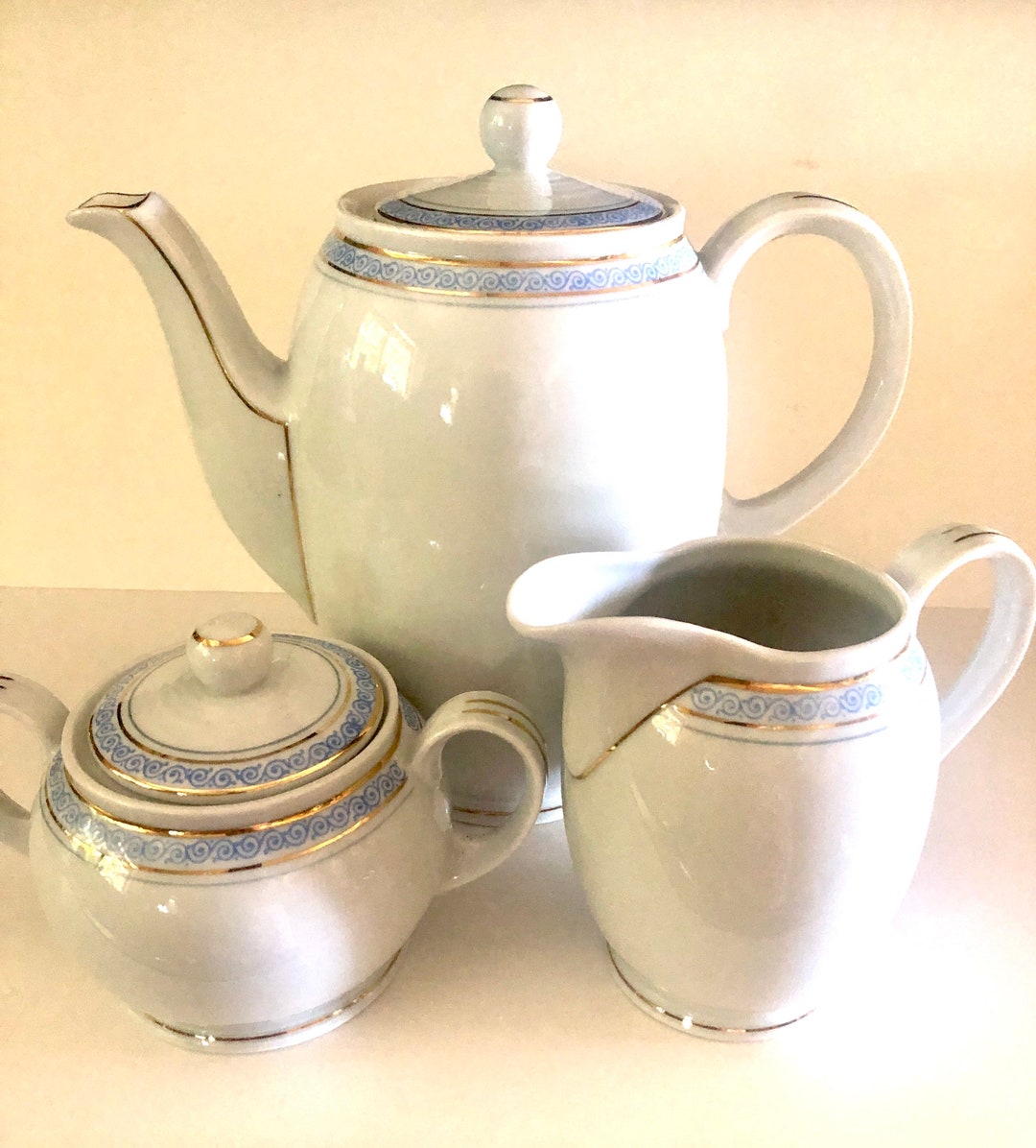 Vintage PMR Jaeger Eisenberg Porcelain Bavarian China Tea Set - Etsy