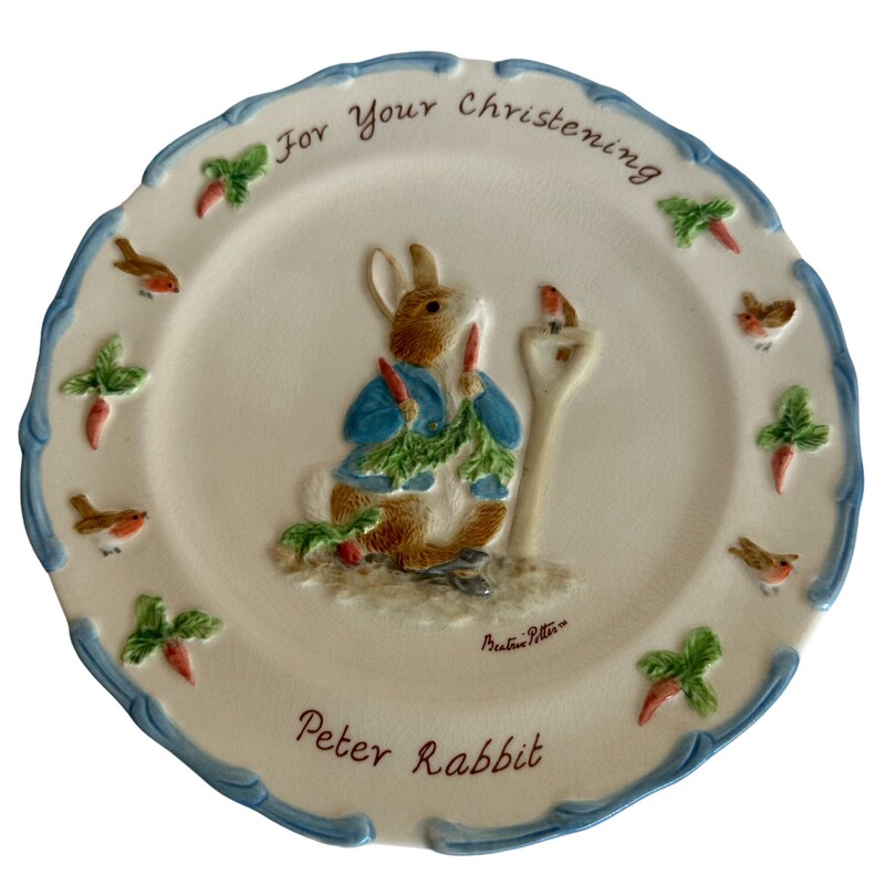Rabbit Ceramic Plates - Etsy
