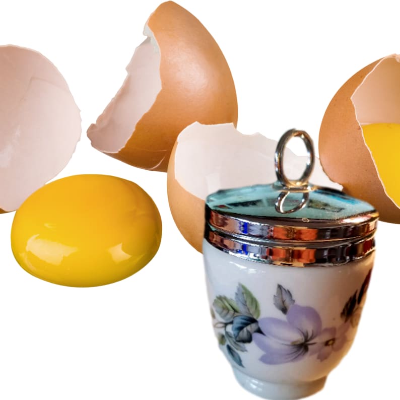 Egg Coddler Royal Worcester King Size : June Garland - Etsy