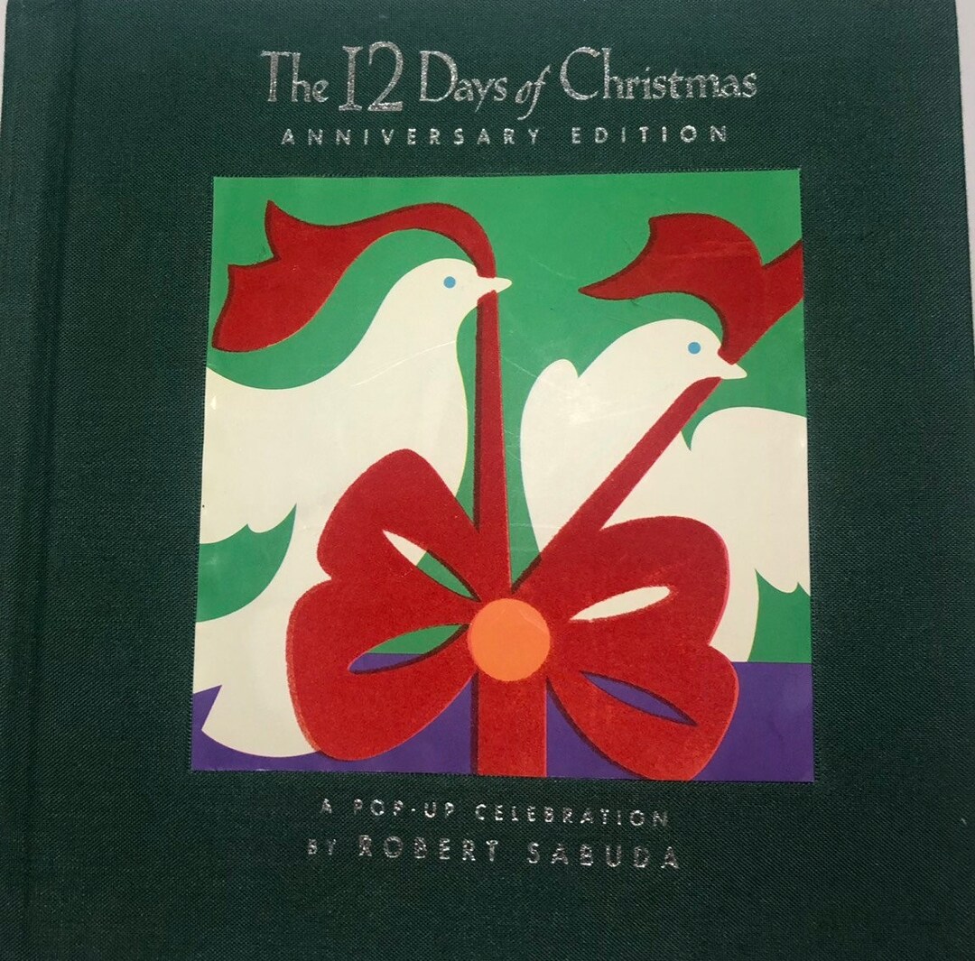 Gifts for Kids 12 Days of Christmas Pop up Book Anniversary Edition - Etsy
