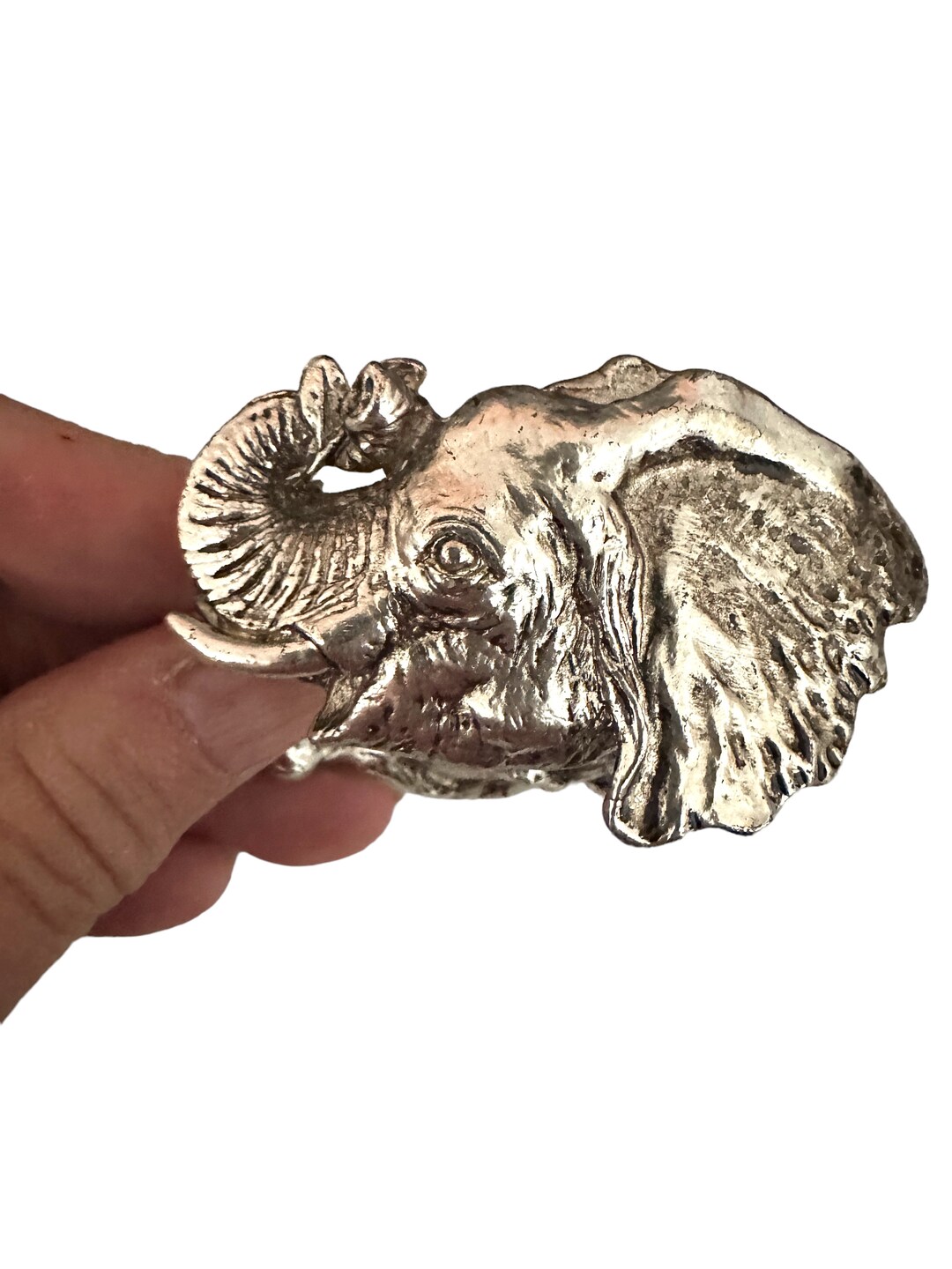 Arthur Court Silver Aluminum Hollowware Elephant Napkin Rings Silver ...