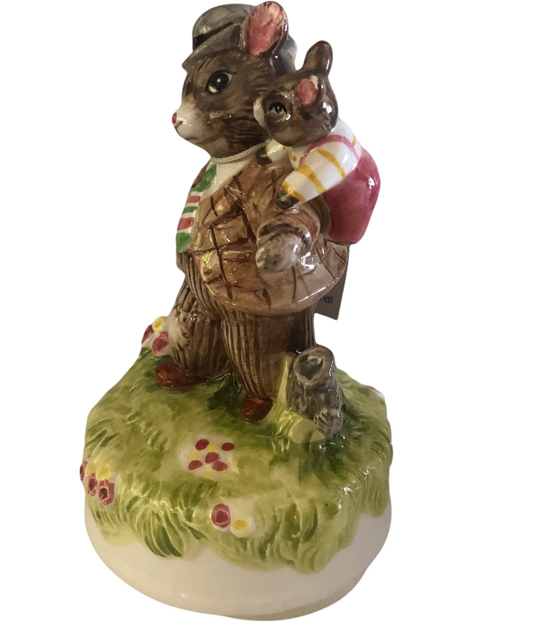 Schmid Vintage Mouse Music Box | Beatrix Potter Music Box | Gift for ...
