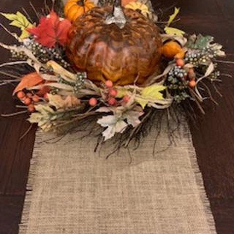 Burlap Table Runners - Etsy