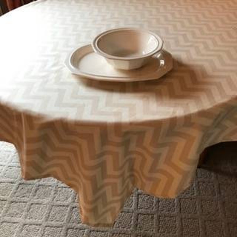 Chevron Tablecloth - Etsy
