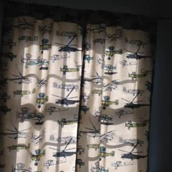 Airplane Curtains - Etsy