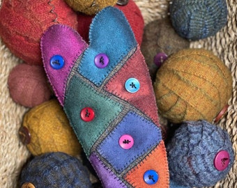 Welcome Home Mat Printed Pattern Applique Patchwork Hand Stitching - Etsy