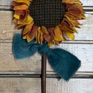 SUNFLOWER SPLENDOR Kit Patchwork Applique Proddy - Etsy Canada