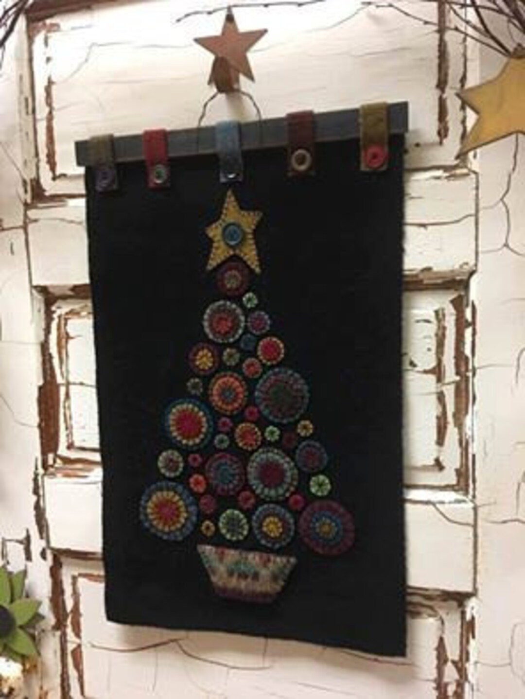 PENNY CHRISTMAS TREE Epattern Download Patchwork Applique - Etsy