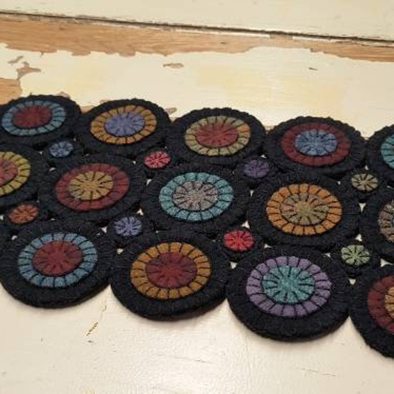 Penny Rug Kits - Etsy