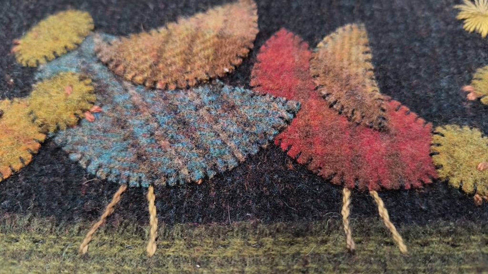 SWEET TWEETS & DANDELIONS Epattern | Patchwork | Applique - Etsy