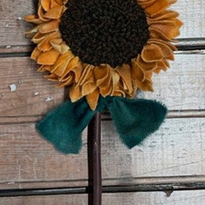 SUNFLOWER SPLENDOR Kit Patchwork Applique Proddy - Etsy Canada