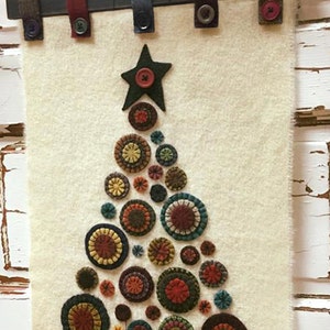 PENNY CHRISTMAS TREE Kit Patchwork Applique - Etsy UK