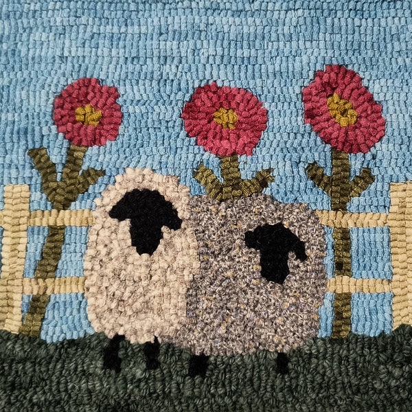Sheep Rug Hooking Pattern - Etsy
