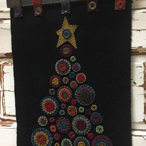 Wool Applique Kit my Christmas Tree Pattern by Bloomin - Etsy
