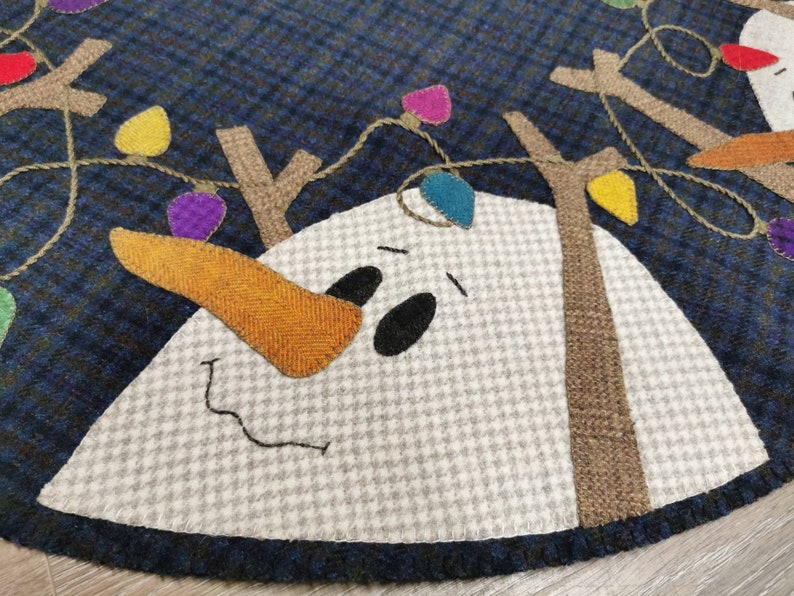 JOLLY & BRIGHT EPATTERN | Table Mat | Tree Skirt | Winter | Christmas ...