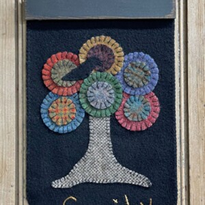 FAMILY TREE FLAG Kit Patchwork Applique - Etsy