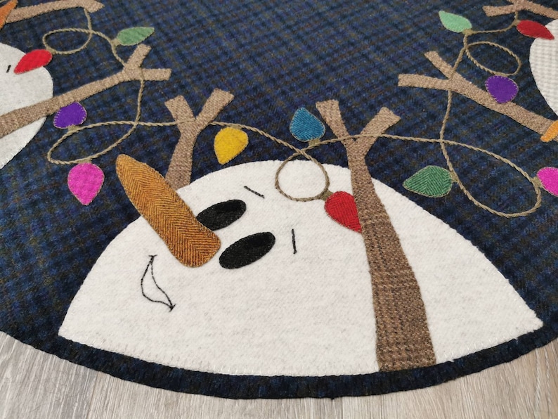 JOLLY & BRIGHT EPATTERN | Table Mat | Tree Skirt | Winter | Christmas ...