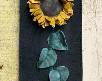 SUNFLOWER SPLENDOR Kit Patchwork Applique Proddy | Etsy Canada