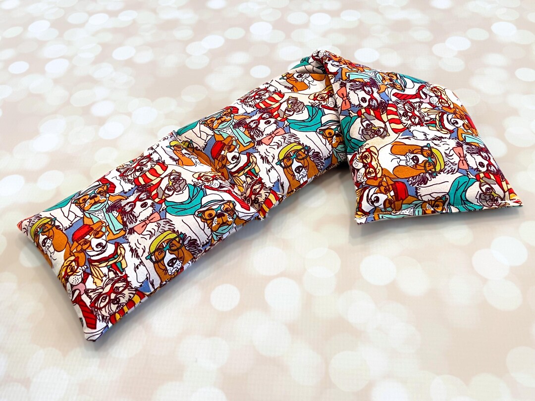 Dapper Dogs Neck Wrap: Reusable Flaxseed Hot Cold Pack - Etsy