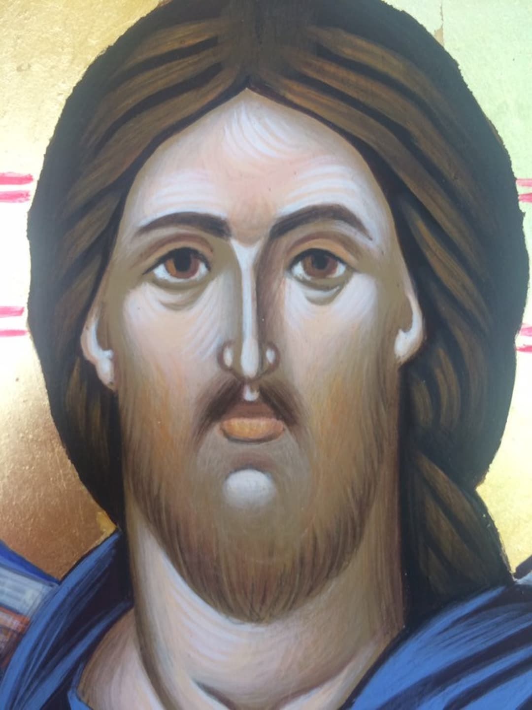 Jesus Christ Pantocrator (sinai) / Easter Gift/ Original Painting ...