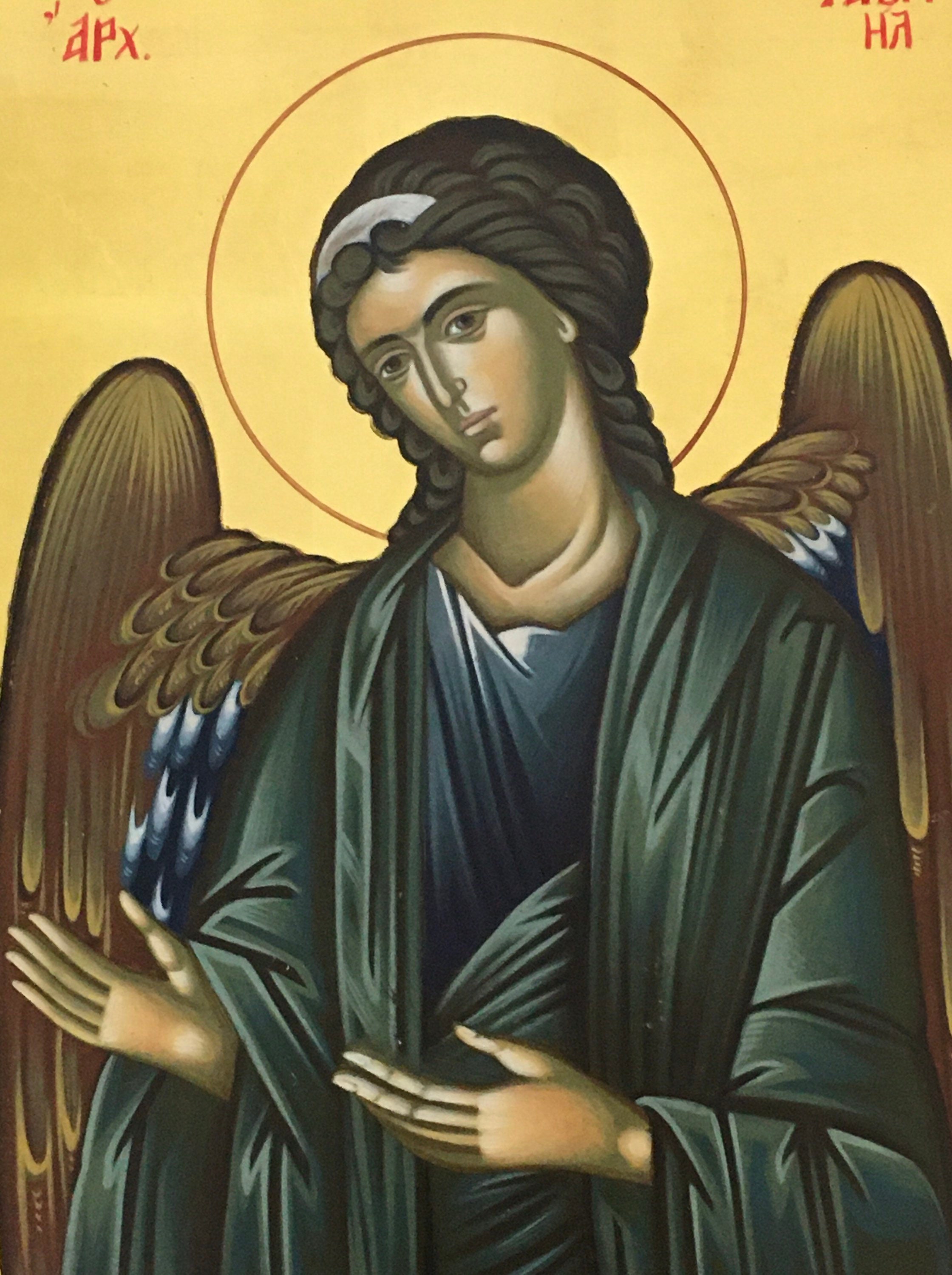 Angel Gabriel.orthodox Icon/greek Orthodox Icon/byzantine Art /russian ...