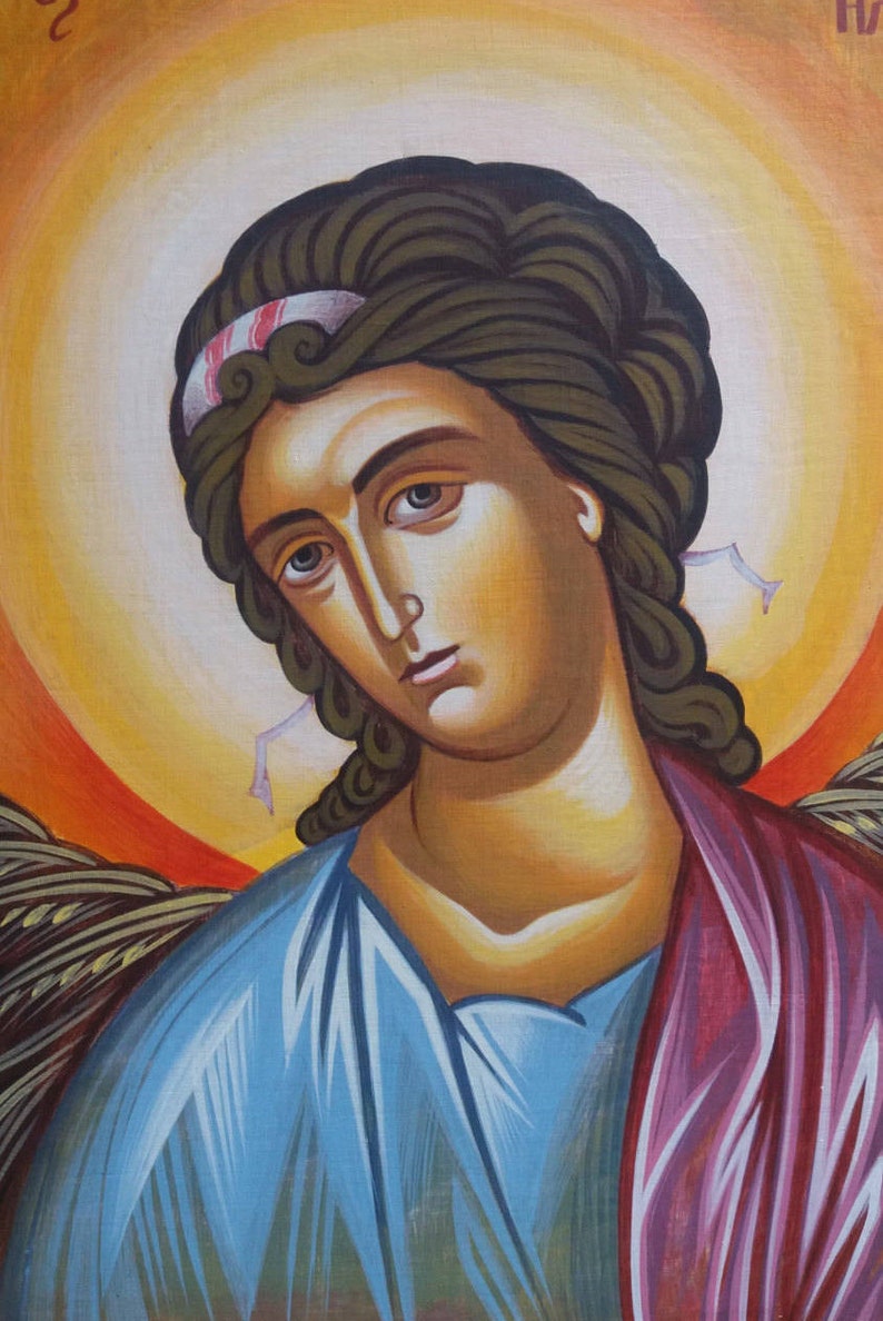 Orthodox Icon/angel Gabriel/greek Orthodox/byzantine/russian/christian ...