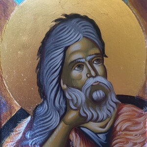 Prophet Elijah a Hand Made Painting ,orthodox Icon Byzantine Art ...