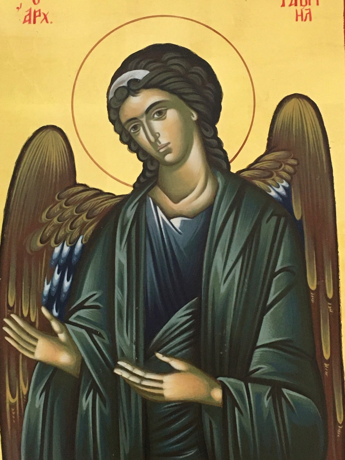 Angel Gabriel.orthodox Icon/greek Orthodox Icon/byzantine Art /russian ...