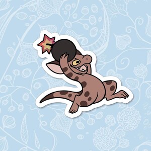 Kobold Khaos Vinyl Stickers, Kobold, Waterproof Sticker, Ttrpg, Dnd ...