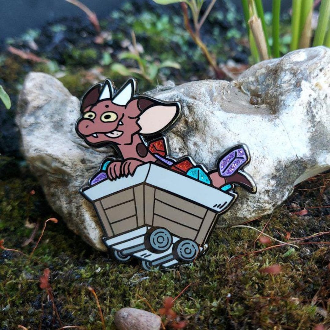 Joride, Kobold Hard Enamel Pin, Big Pin, Ttrpg, Pathfinder, Dungeons ...