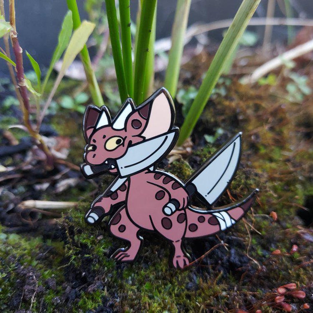 Kitchen Help, Kobold Hard Enamel Pin, Big Pin, Ttrpg, Pathfinder ...